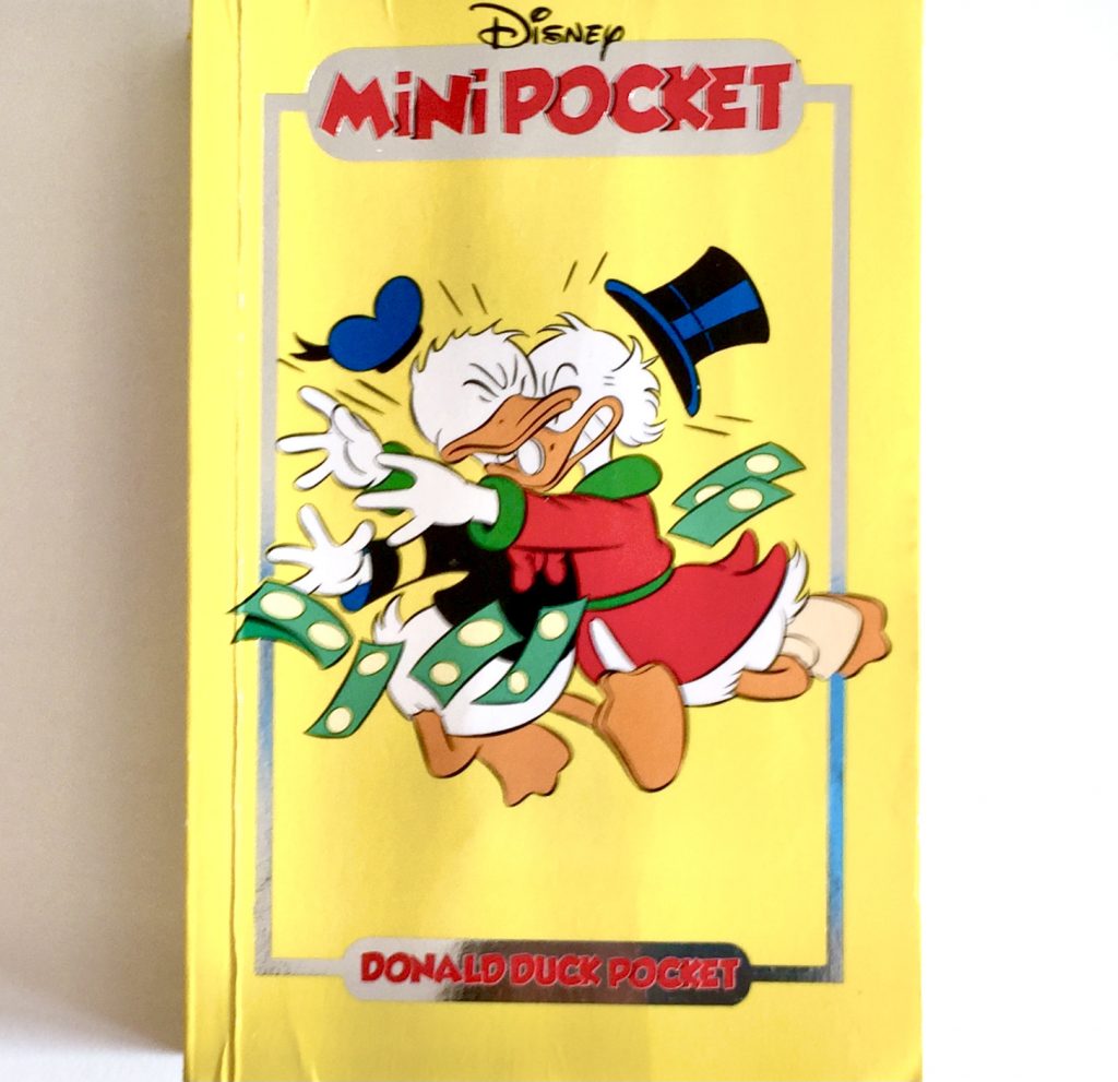Donald Duck minipocket (geel) – Studio Andarte