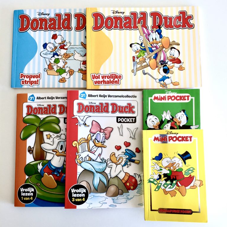 Donald Duck minipocket (geel) – Studio Andarte